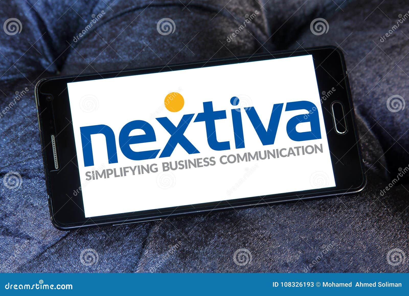 Logotipo Da Empresa De Nextiva Foto de Stock Editorial - Imagem de rede ...