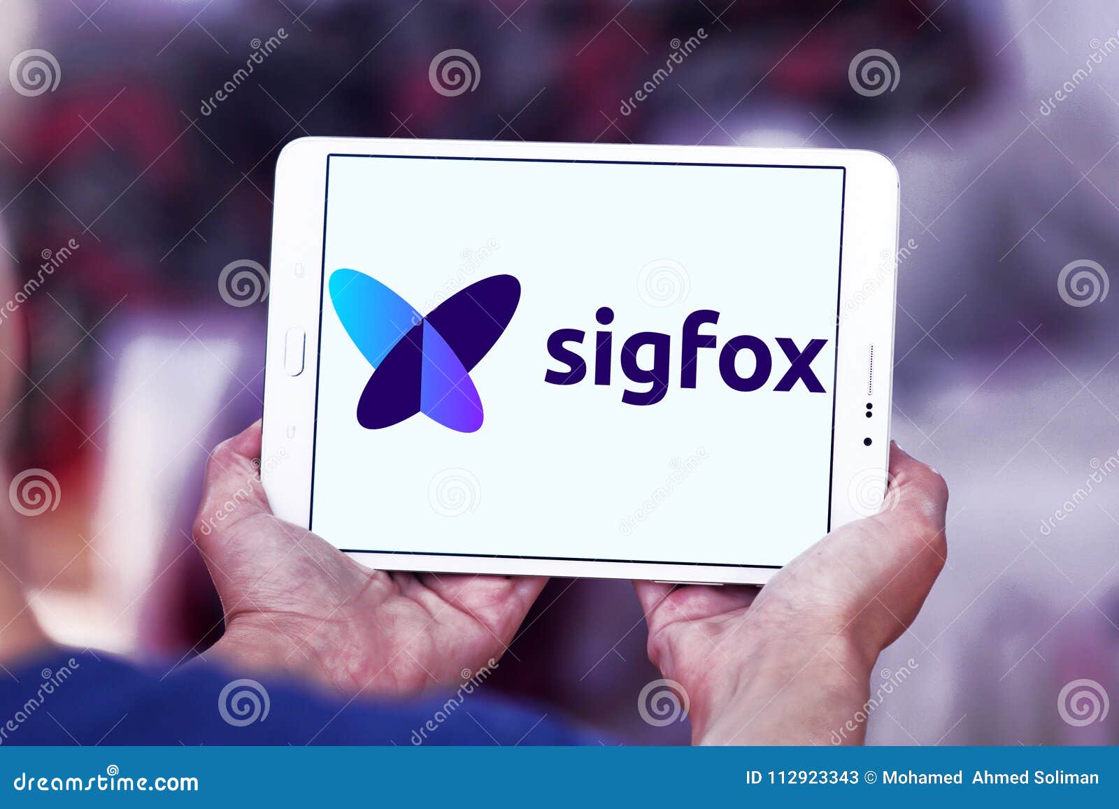Logotipo Da Empresa De Sigfox Foto de Stock Editorial - Imagem de ...