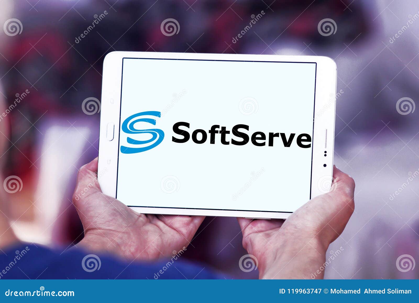 Logotipo Da Empresa De SoftServe Fotografia Editorial - Imagem de ...