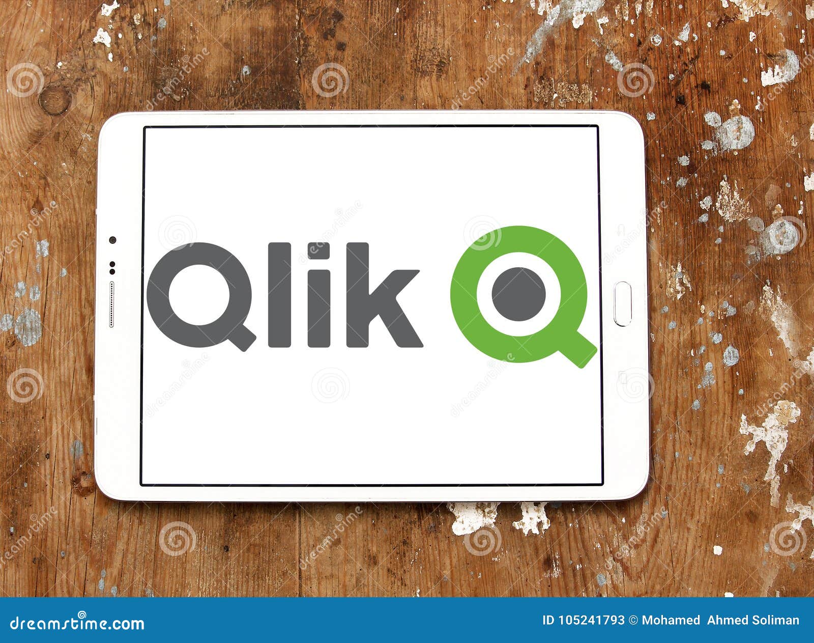 Logotipo Da Empresa De Software De Qlik Foto de Stock Editorial ...