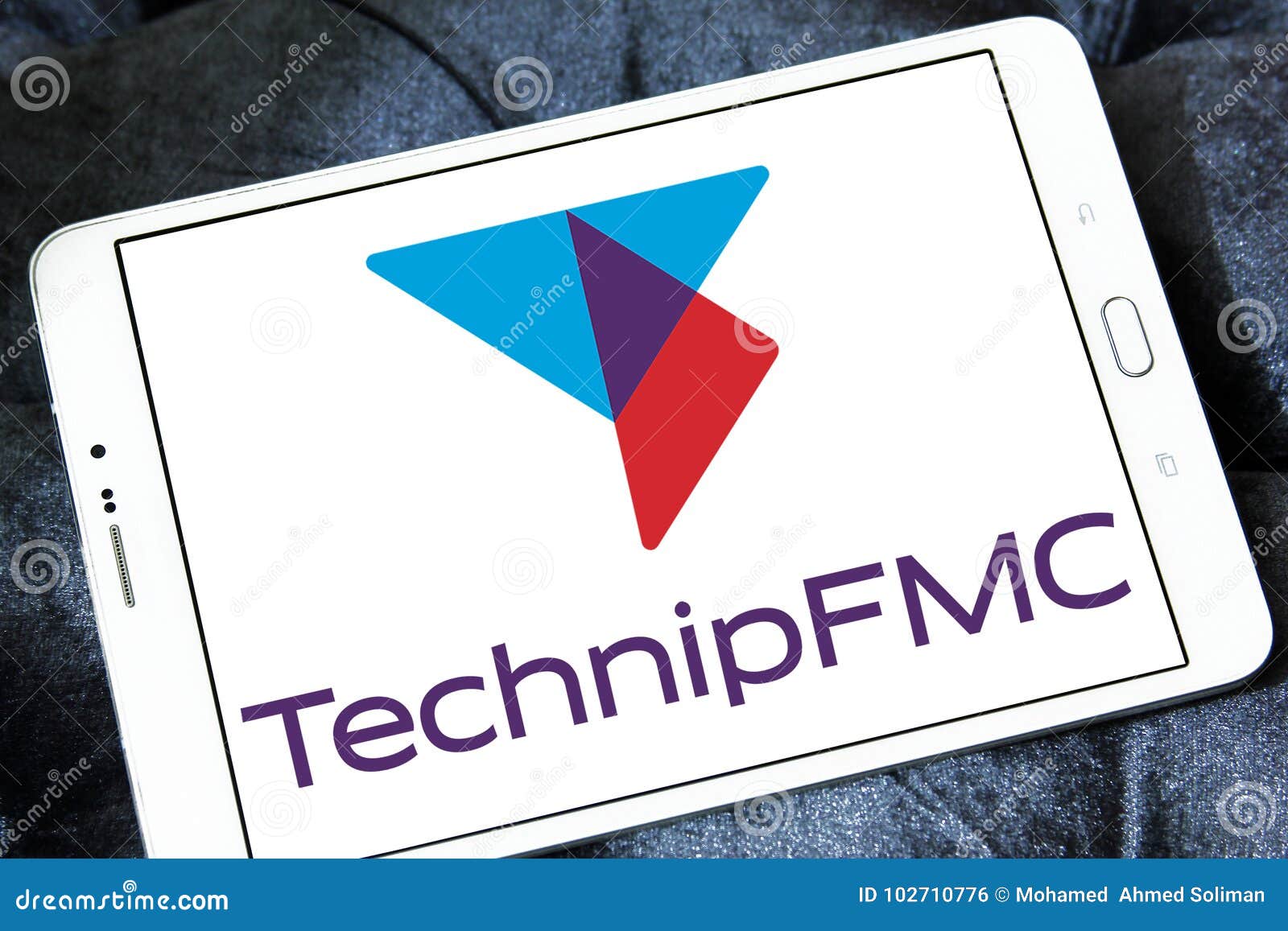 Logotipo Da Empresa De TechnipFMC Foto Editorial - Imagem de tipos ...