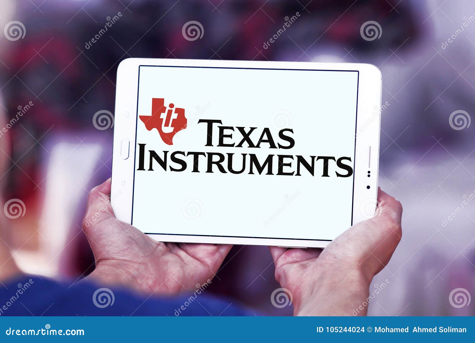 Logotipo Da Empresa De Texas Instruments Imagem de Stock Editorial ...