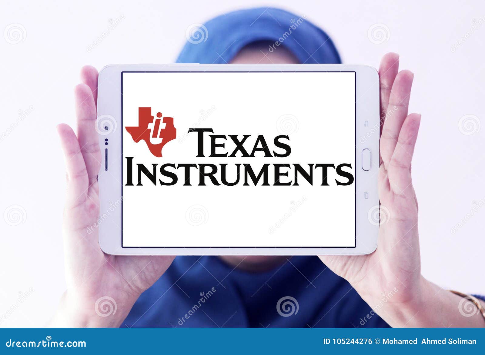 Logotipo Da Empresa De Texas Instruments Foto Editorial - Imagem de ...