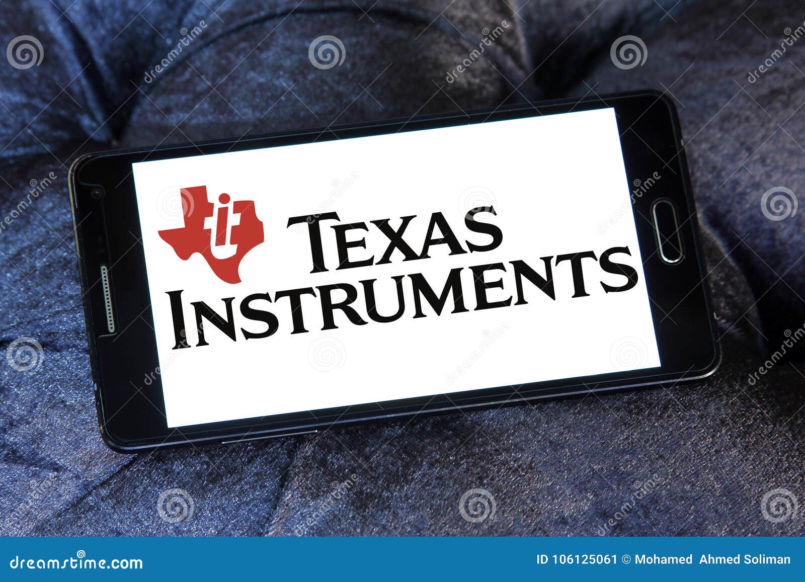 Logotipo Da Empresa De Texas Instruments Foto Editorial - Imagem de ...