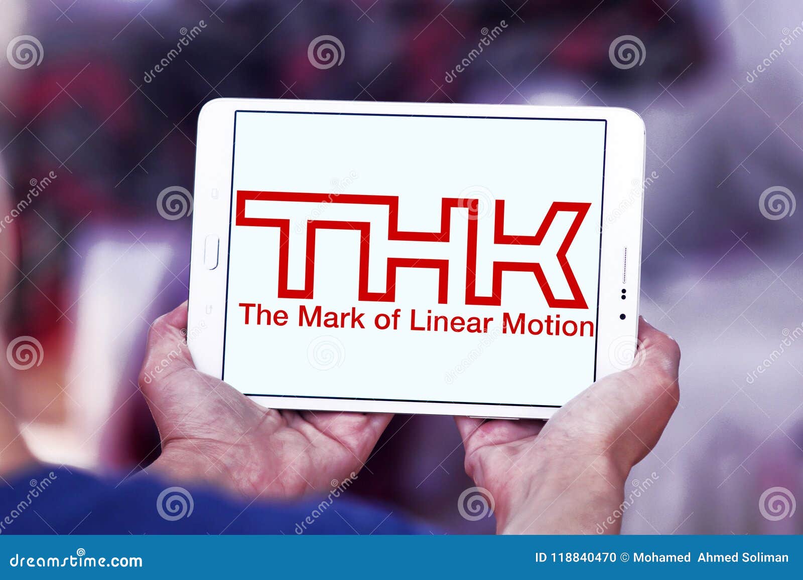 Logotipo da empresa de THK imagem editorial. Imagem de vetores - 118840470