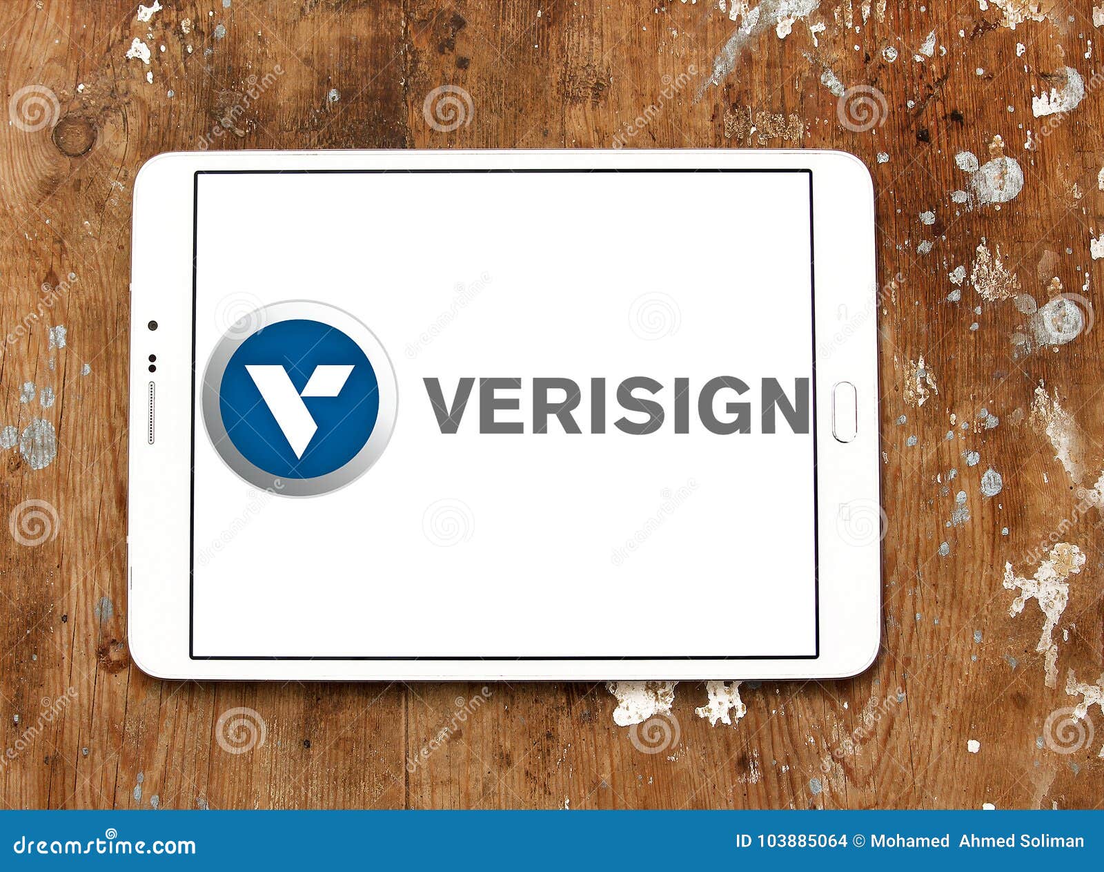 Logotipo Da Empresa De Verisign Imagem de Stock Editorial - Imagem de ...