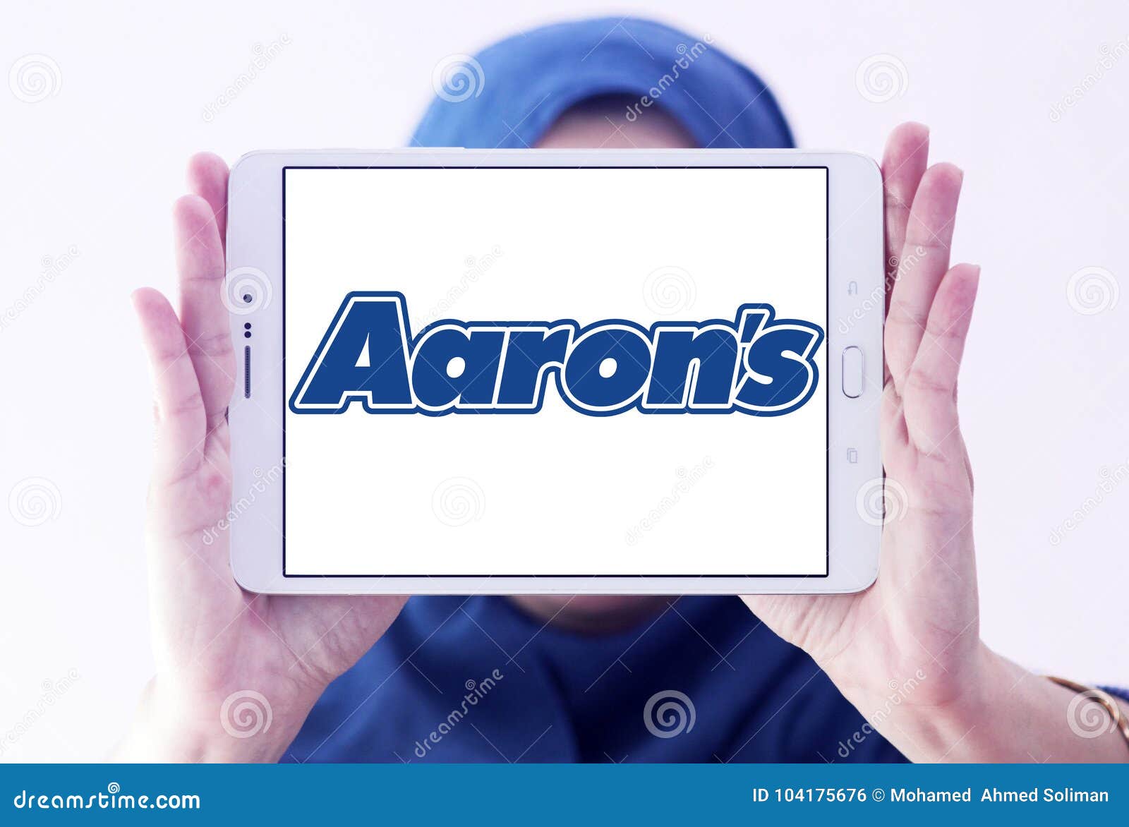 Logotipo Da Empresa Do ` S De Aaron Foto Editorial - Imagem de ...