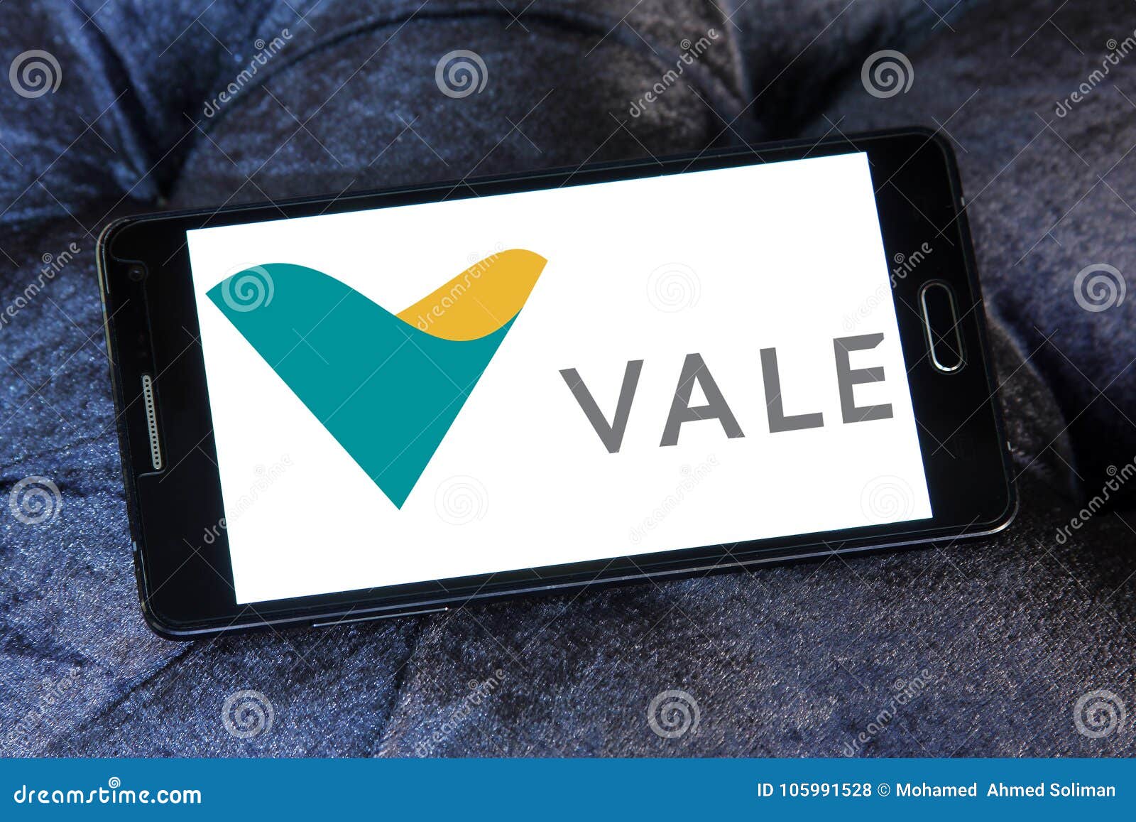 Logotipo Da Empresa Do Vale Foto de Stock Editorial - Imagem de ...