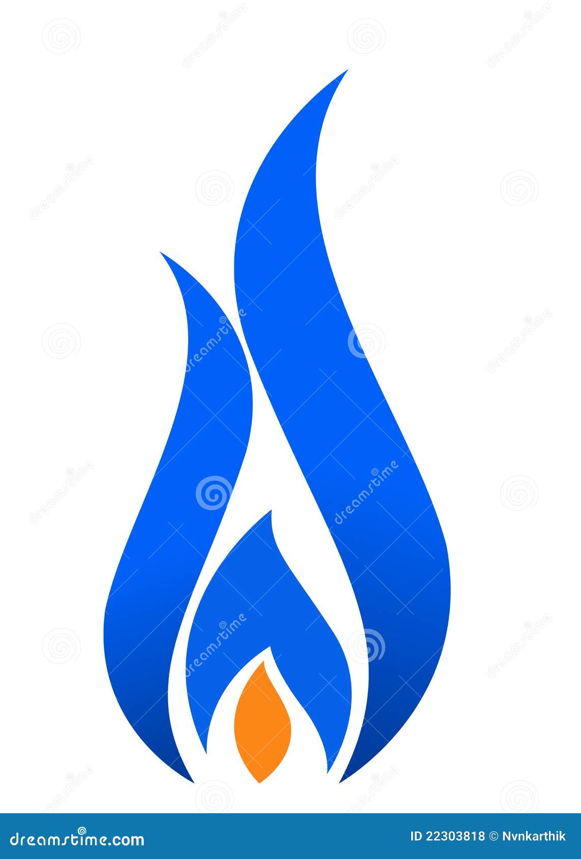 Logotipo da flama ilustração do vetor. Ilustração de quente - 22303818