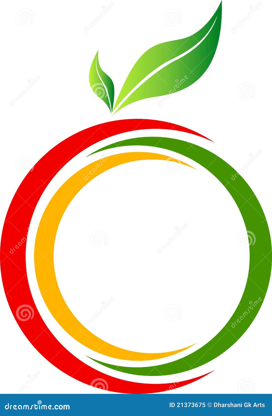 Logotipo da fruta ilustração do vetor. Ilustração de arte - 21373675