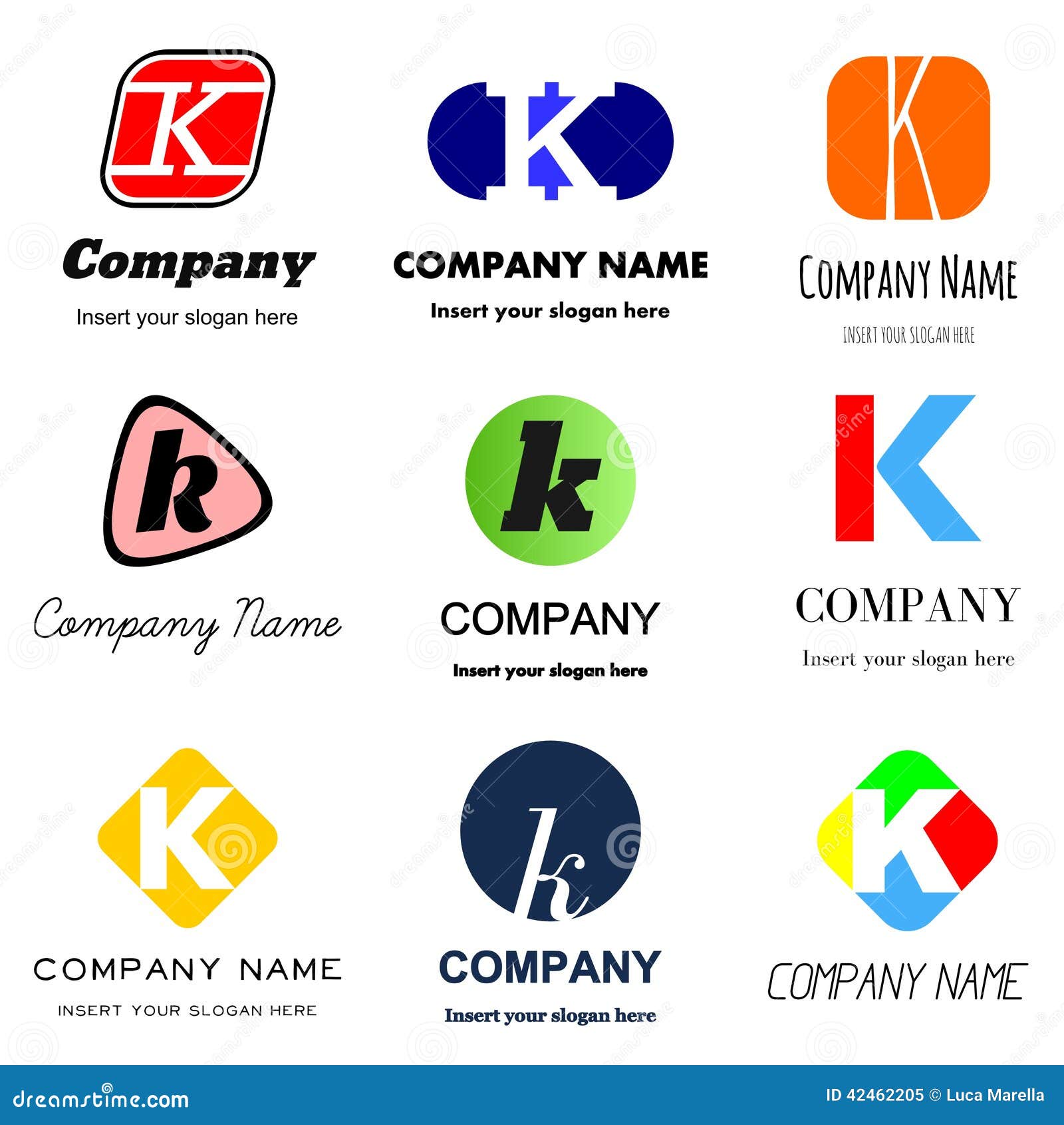 Logotipo da letra K ilustração stock. Ilustração de projeto - 42462205