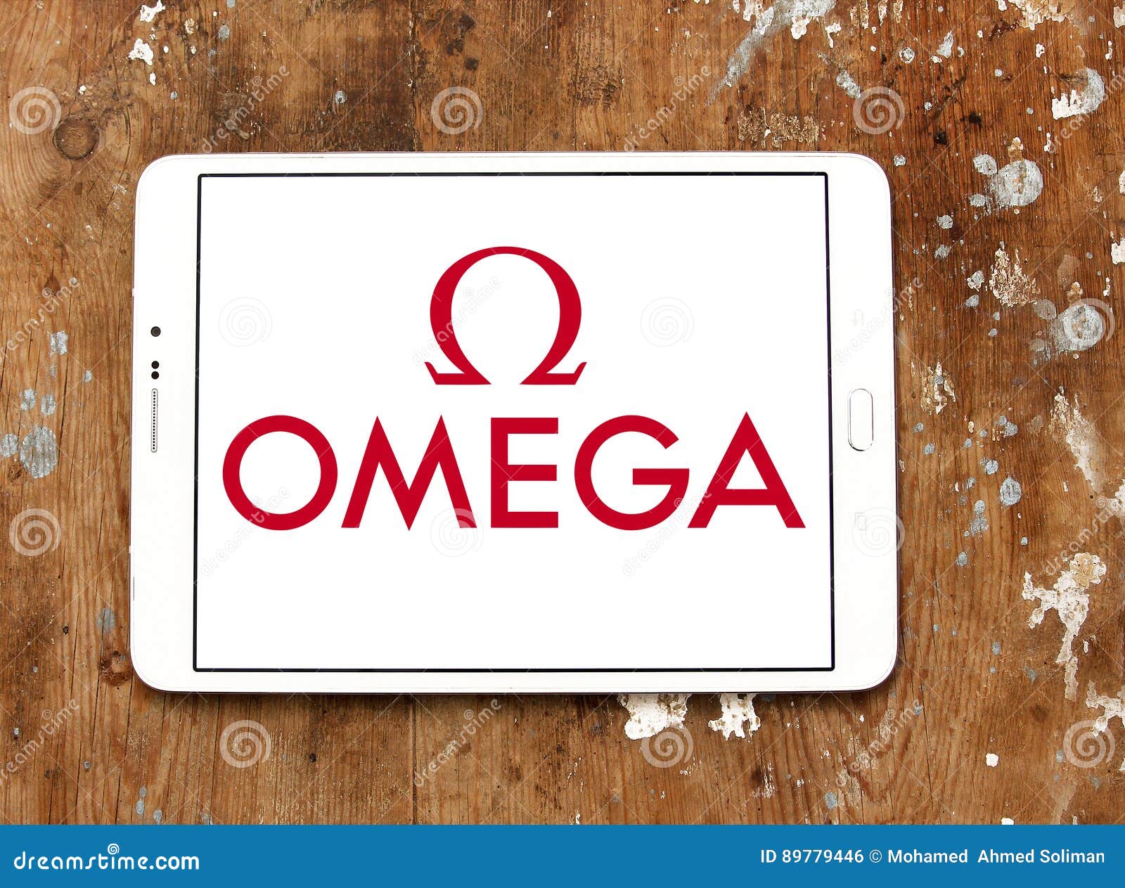 Logotipo da ômega foto editorial. Imagem de telefone - 89779446