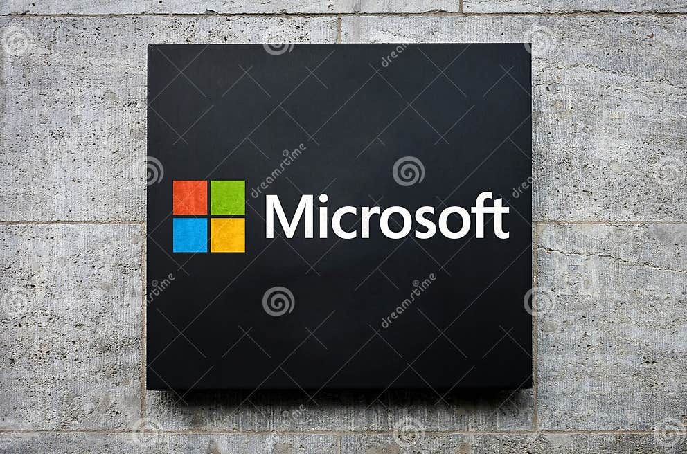 Logotipo Da Microsoft Store Foto de Stock Editorial - Imagem de loja ...