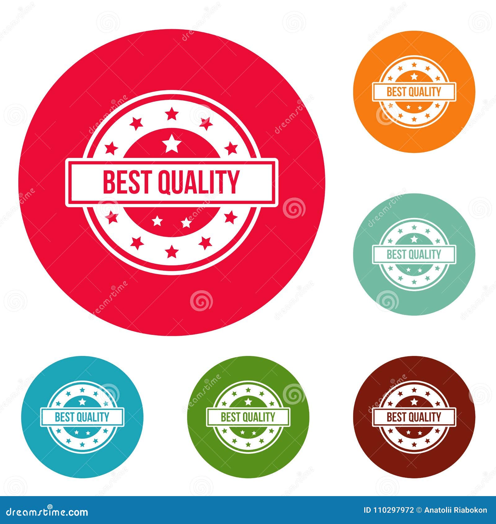 Logotipo Da Qualidade, Estilo Simples Ilustração do Vetor - Ilustração ...