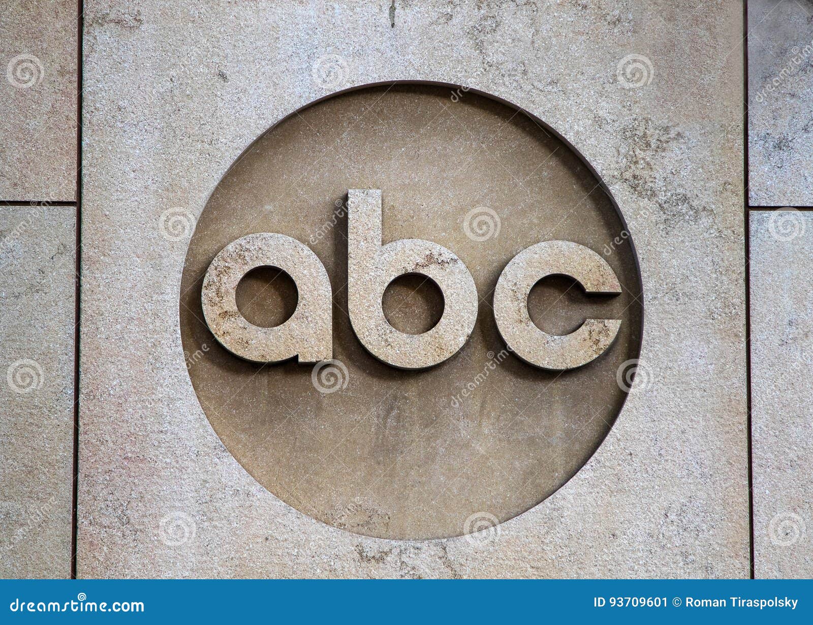 Logotipo de ABC foto editorial. Imagen de principal, aire - 93709601