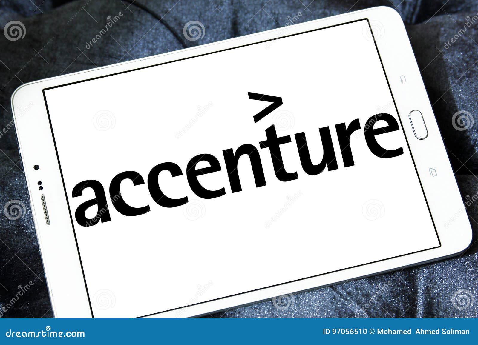 Logotipo de Accenture imagen editorial. Imagen de muestras - 97056510