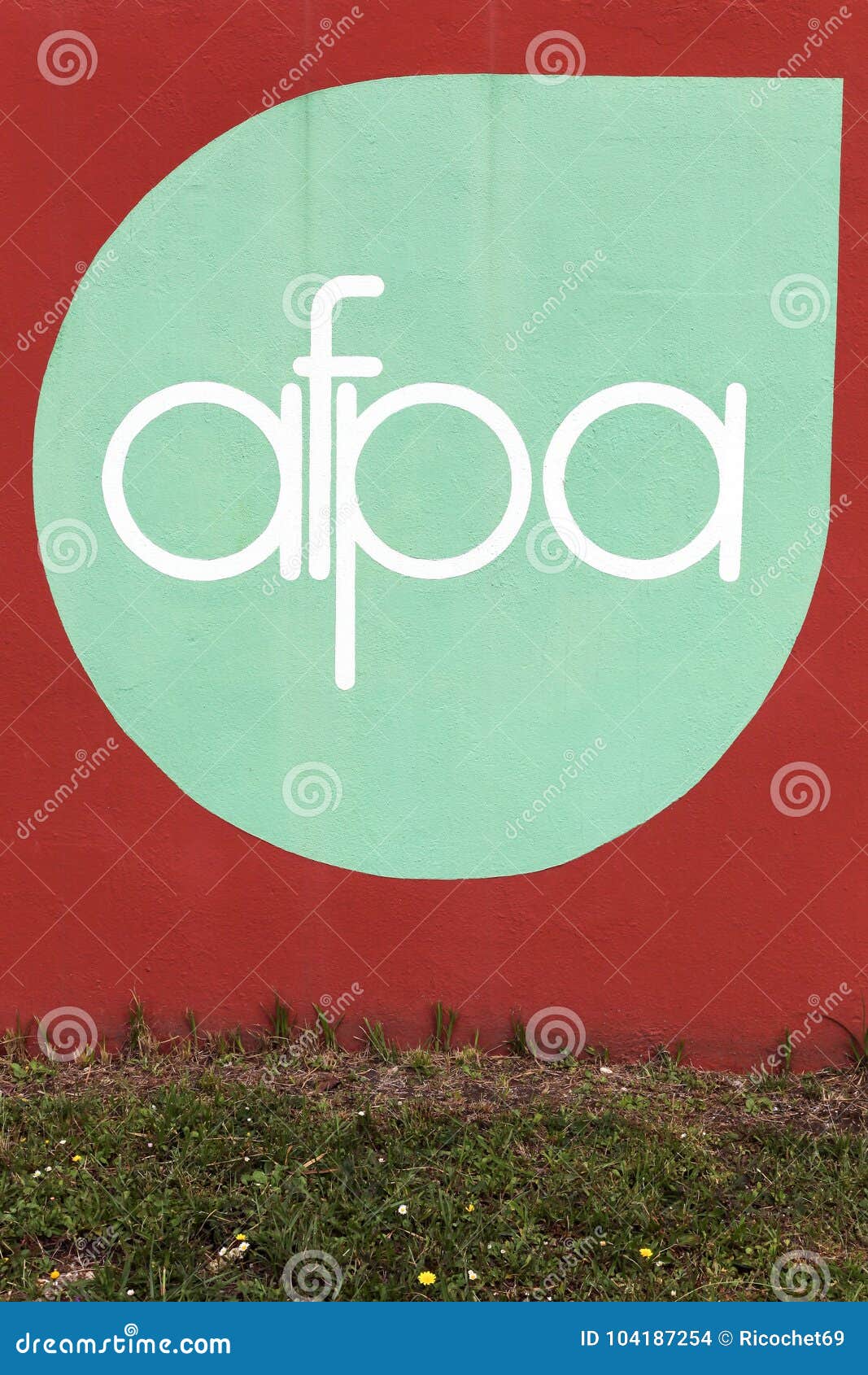 Logotipo De AFPA En Una Pared Imagen de archivo editorial - Imagen de ...