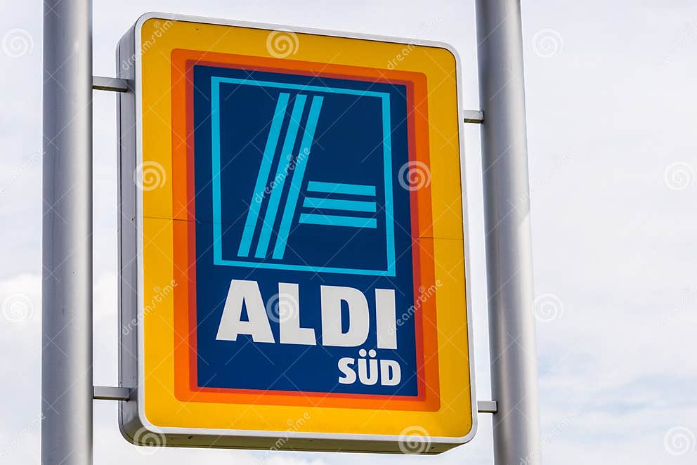Logotipo de Aldi foto editorial. Imagem de loja, global - 106786586