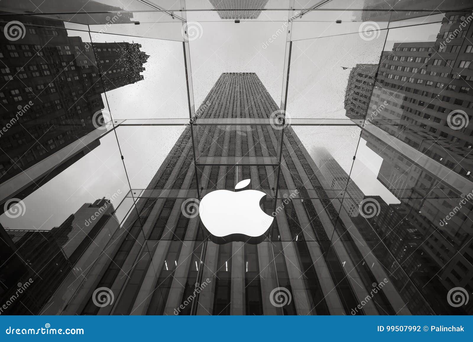 Logotipo De Apple Store Na Entrada a Apple Store Fotografia Editorial ...
