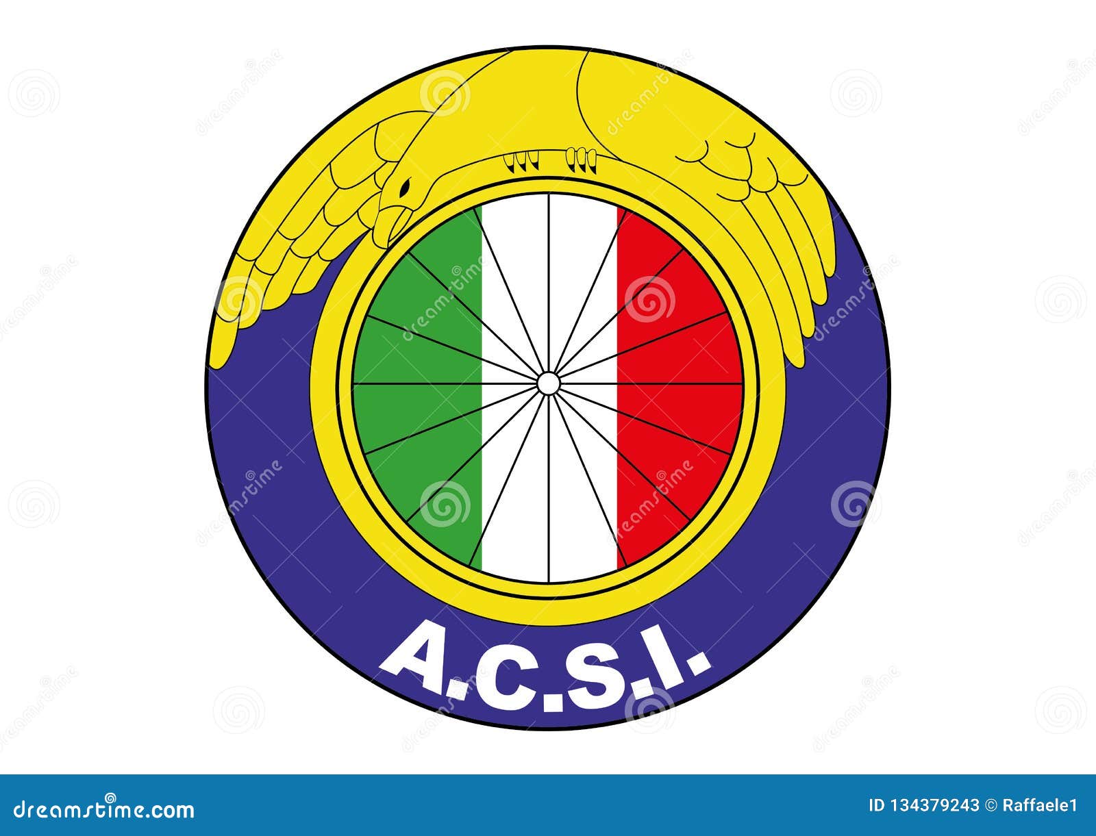 Logotipo de Audax Italiano foto de stock editorial. Ilustração de ...