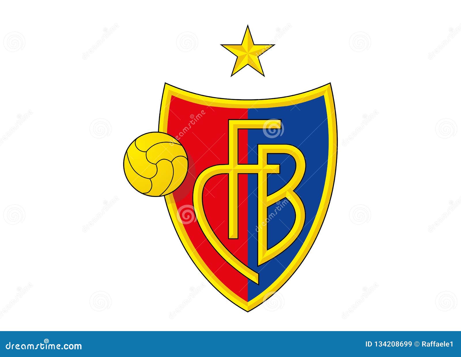 Logotipo de Basilea FC imagen de archivo editorial. Ilustración de ...