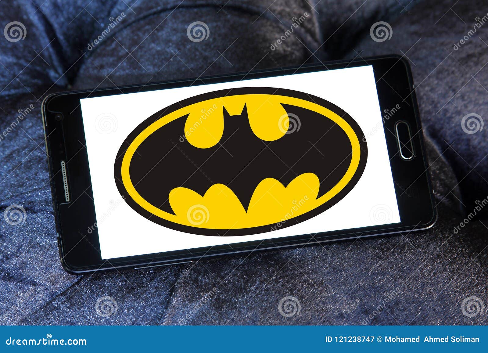 Logotipo de Batman fotografía editorial. Imagen de publicado - 121238747