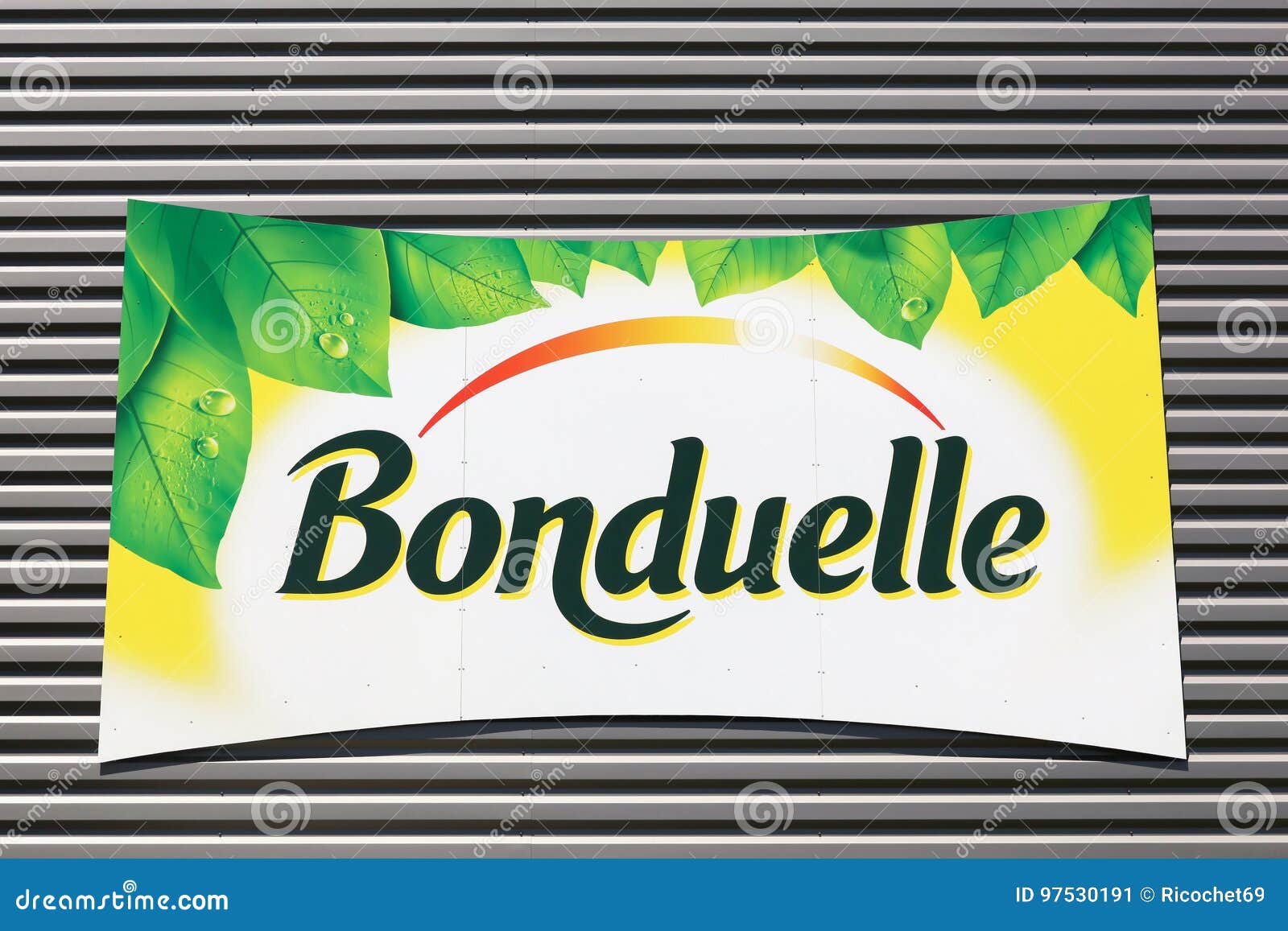 Logotipo De Bonduelle En Una Pared Foto editorial - Imagen de procesado ...