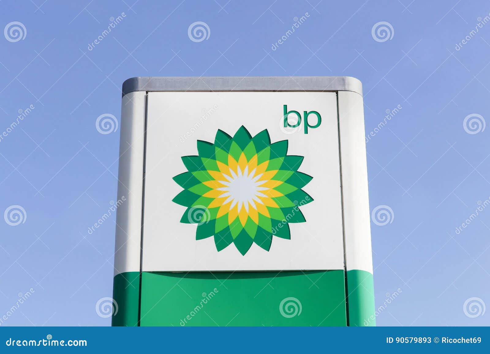 Logotipo de BP en un panel foto de archivo editorial. Imagen de firma ...