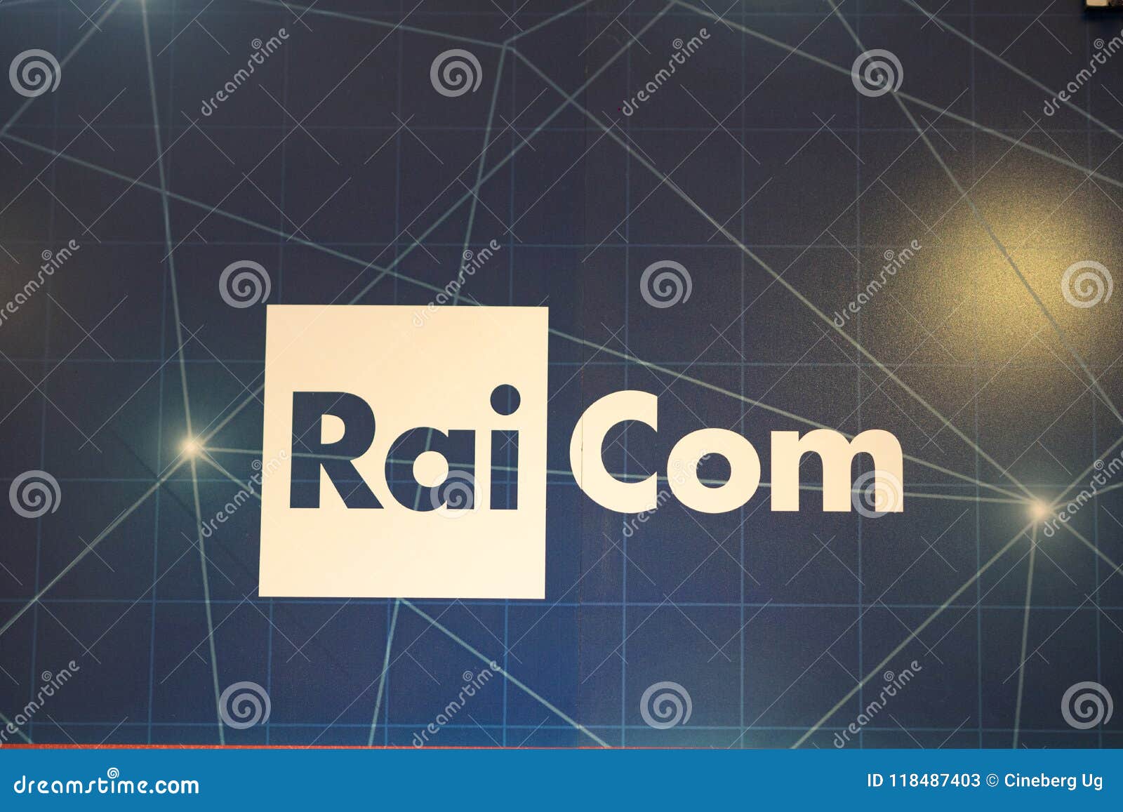 Logotipo De COM De Rai Do Italiano Foto de Stock Editorial - Imagem de ...
