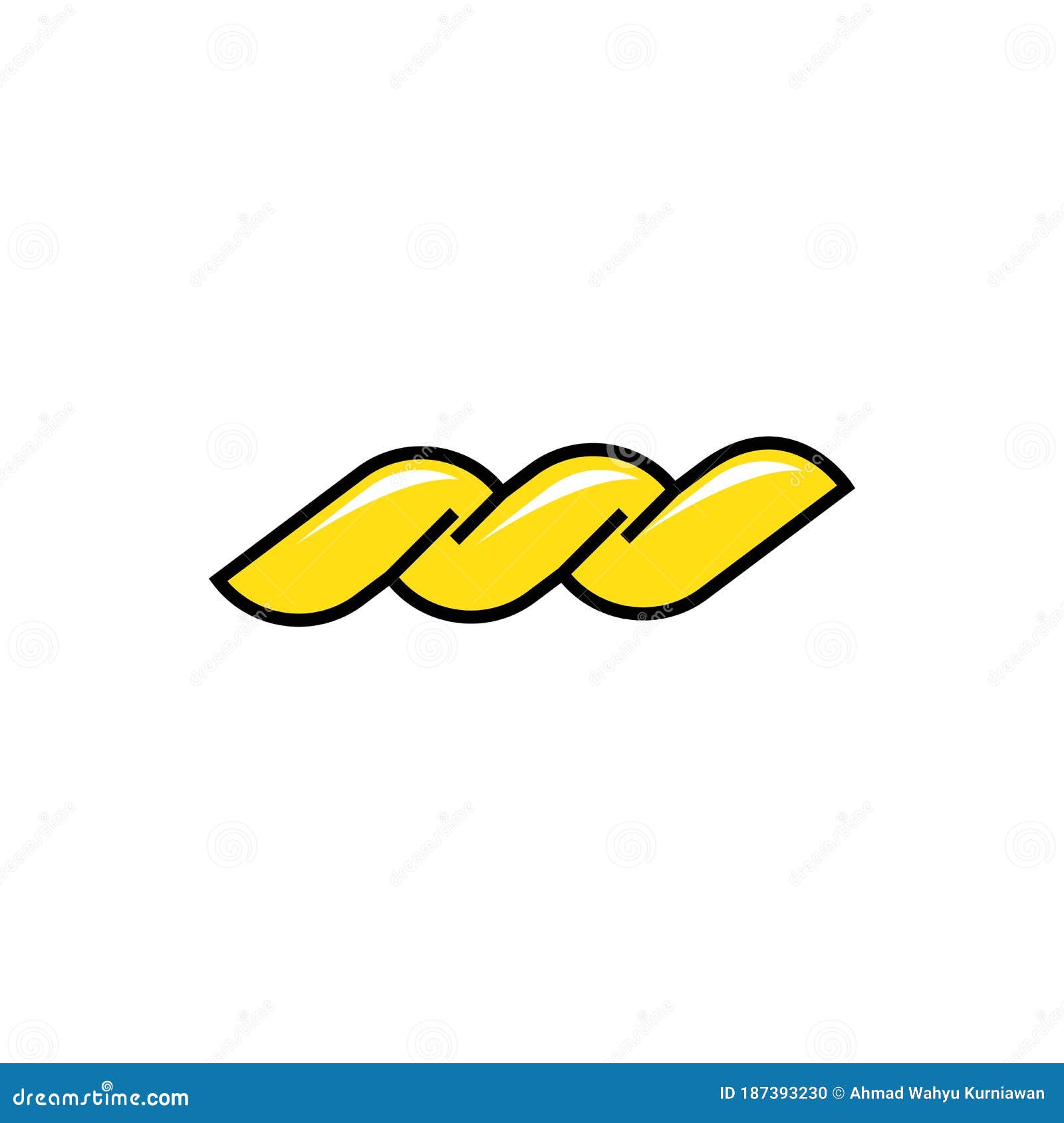 Logotipo de corda ilustração do vetor. Ilustração de linha - 187393230