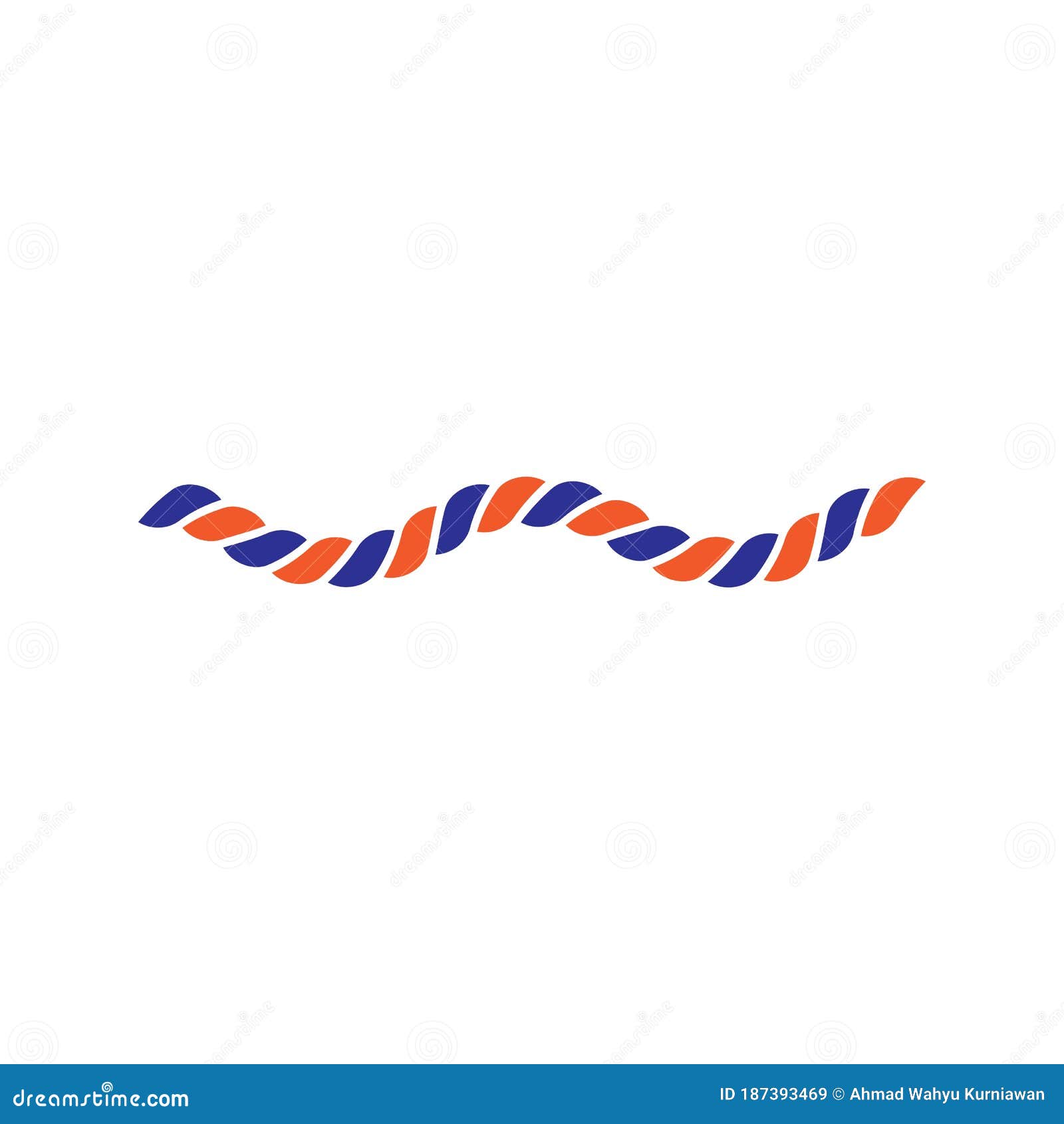 Logotipo de corda ilustração do vetor. Ilustração de marinha - 187393469