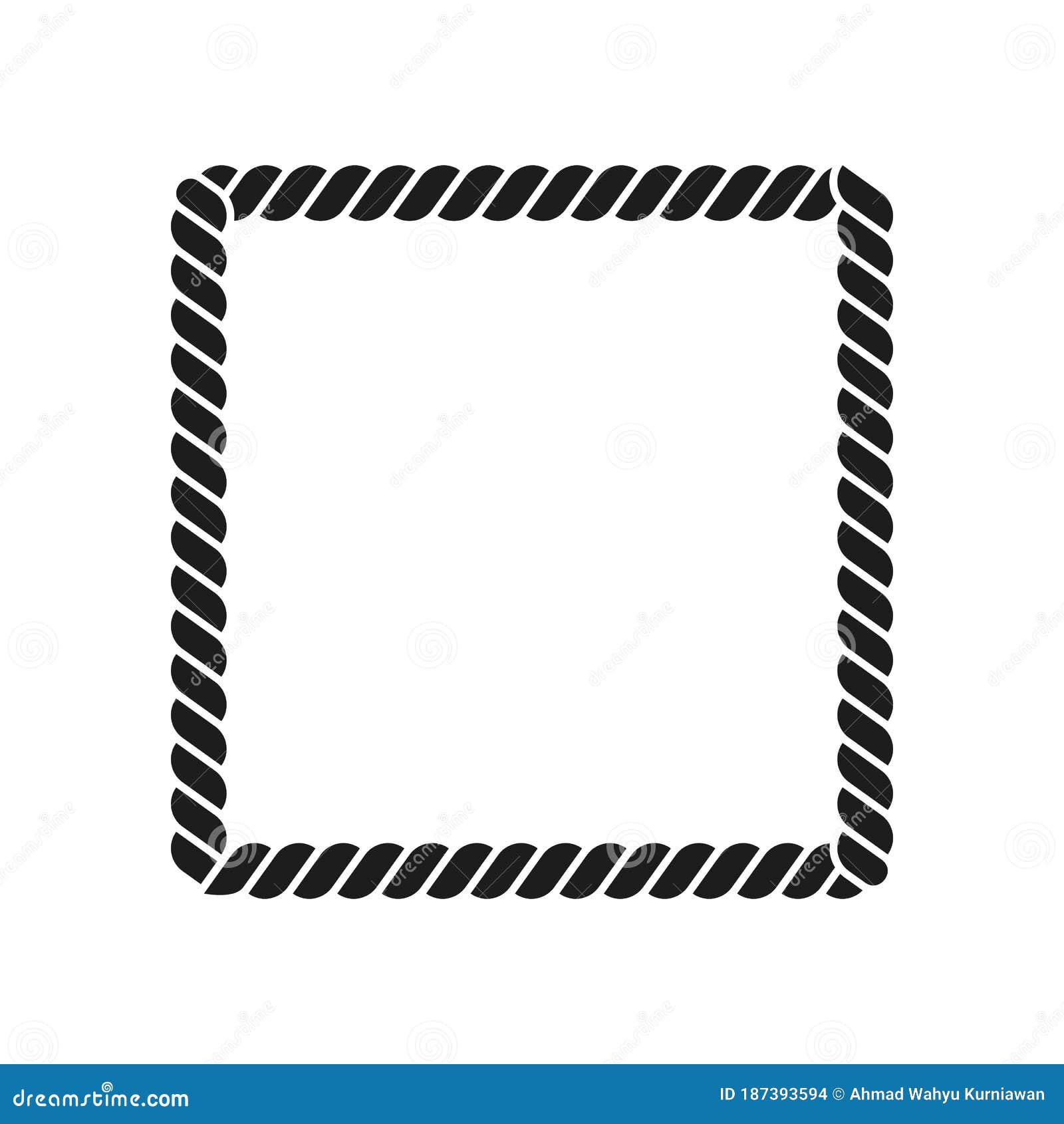 Logotipo de corda ilustração do vetor. Ilustração de forte - 187393594