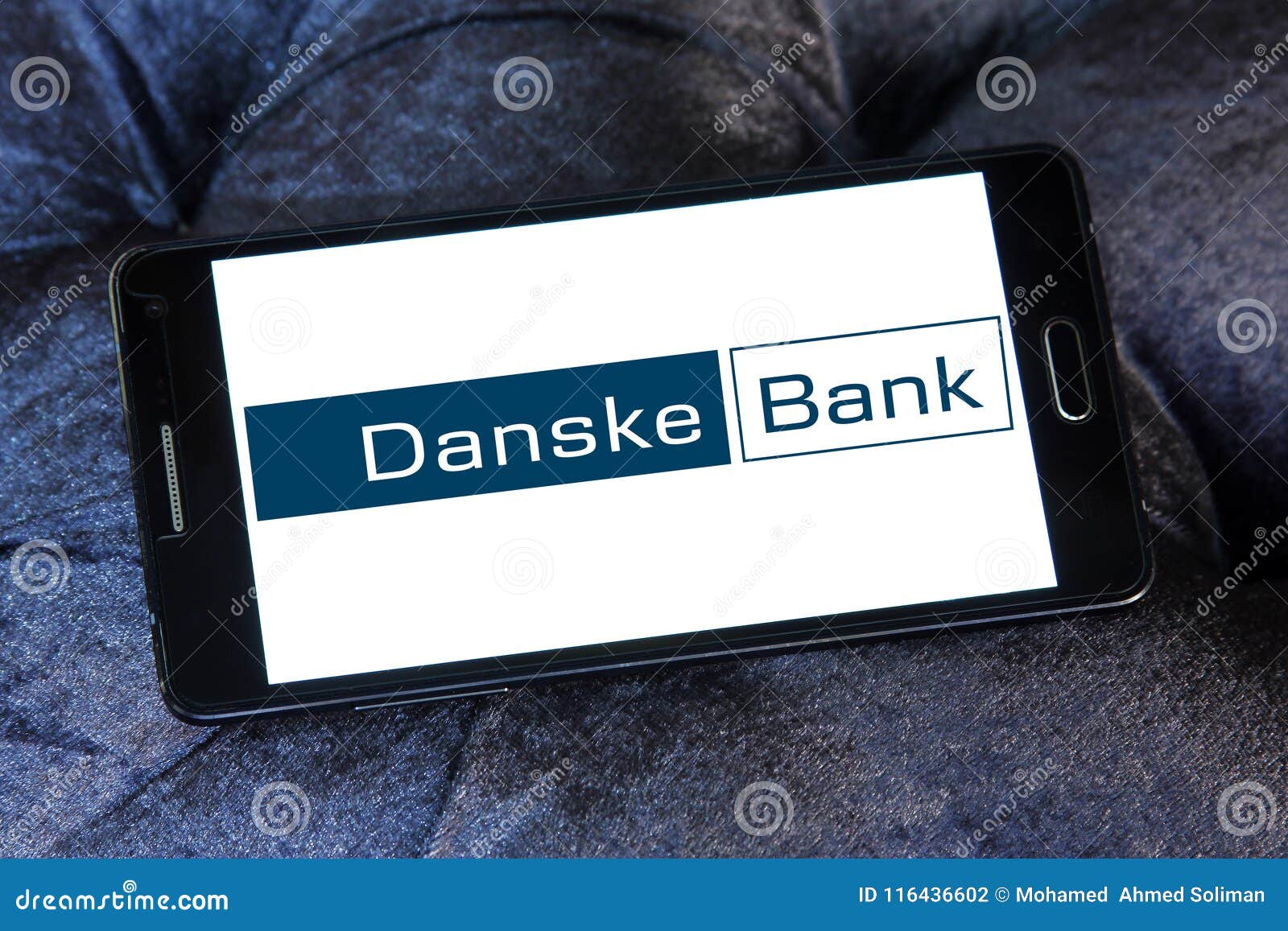 Logotipo de Danske Bank fotografía editorial. Imagen de vectores ...