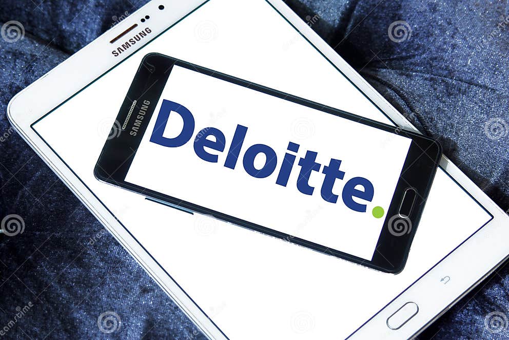 Logotipo de Deloitte foto editorial. Imagen de iconos - 89152261