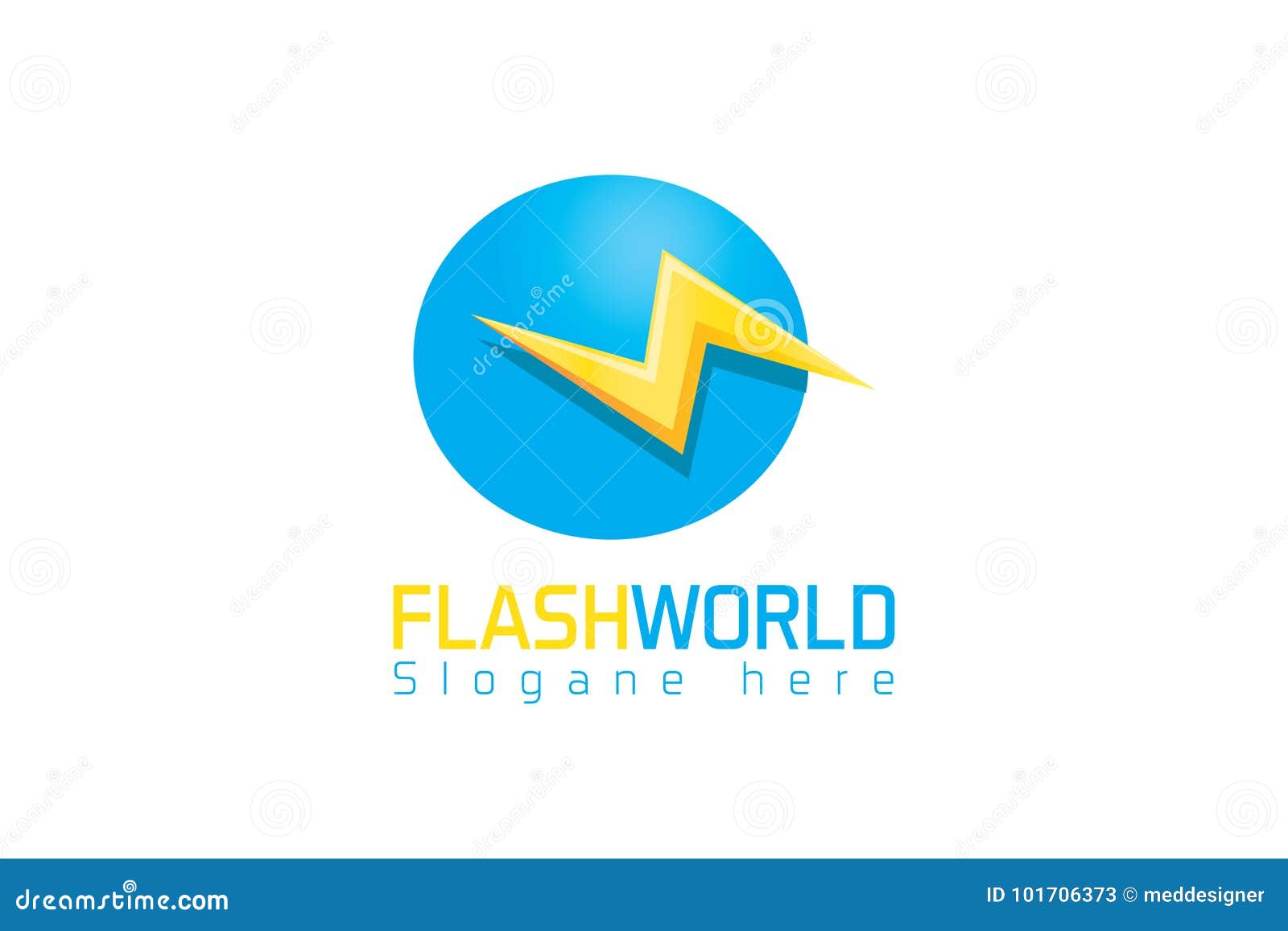Logotipo De Destello Del Mundo Ilustración del Vector - Ilustración de ...
