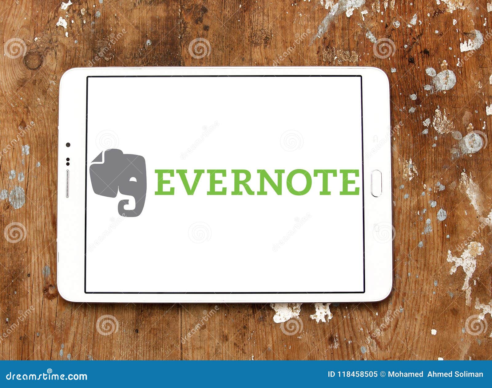 Logotipo de Evernote app imagen editorial. Imagen de emblema - 118458505
