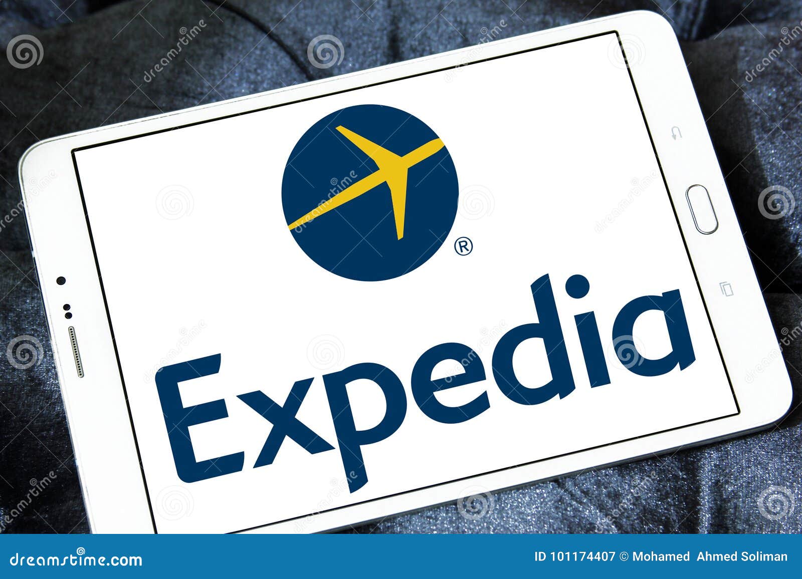 Logotipo de Expedia fotografía editorial. Imagen de agentes - 101174407