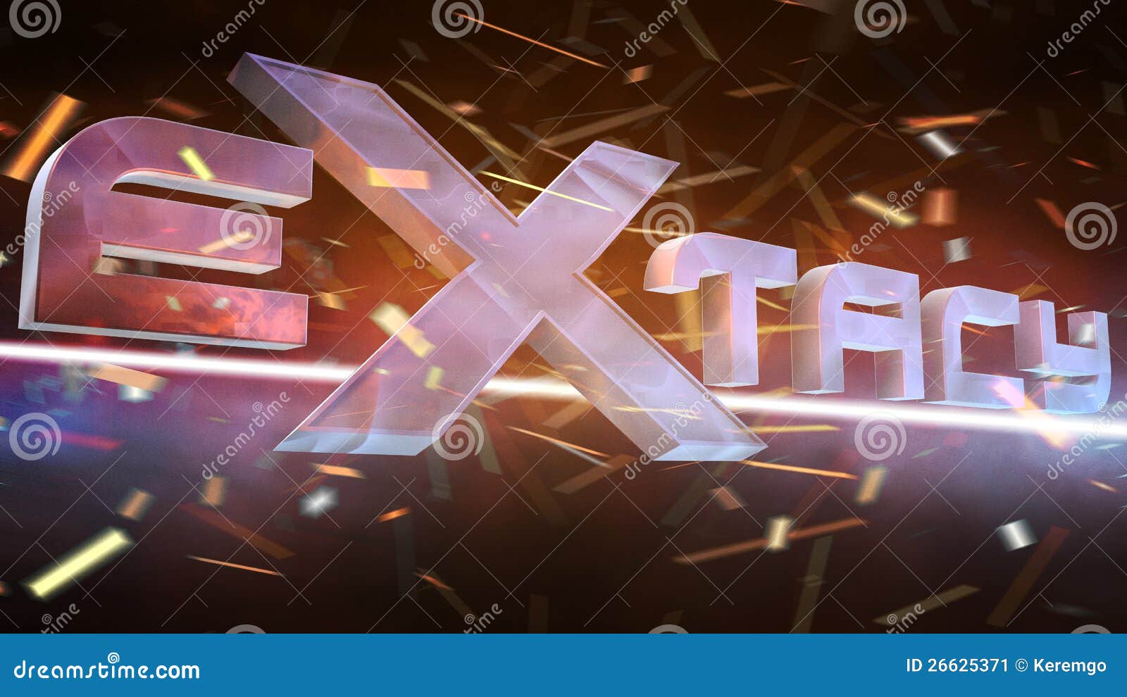 Logotipo de Extacy imagem de stock. Imagem de logotipo - 26625371