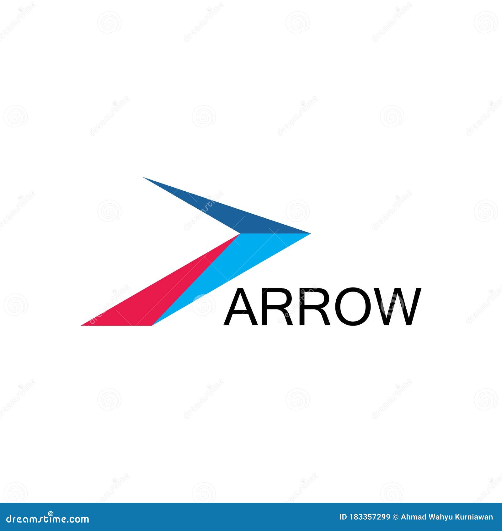 Logotipo de flecha ilustración del vector. Ilustración de elemento ...