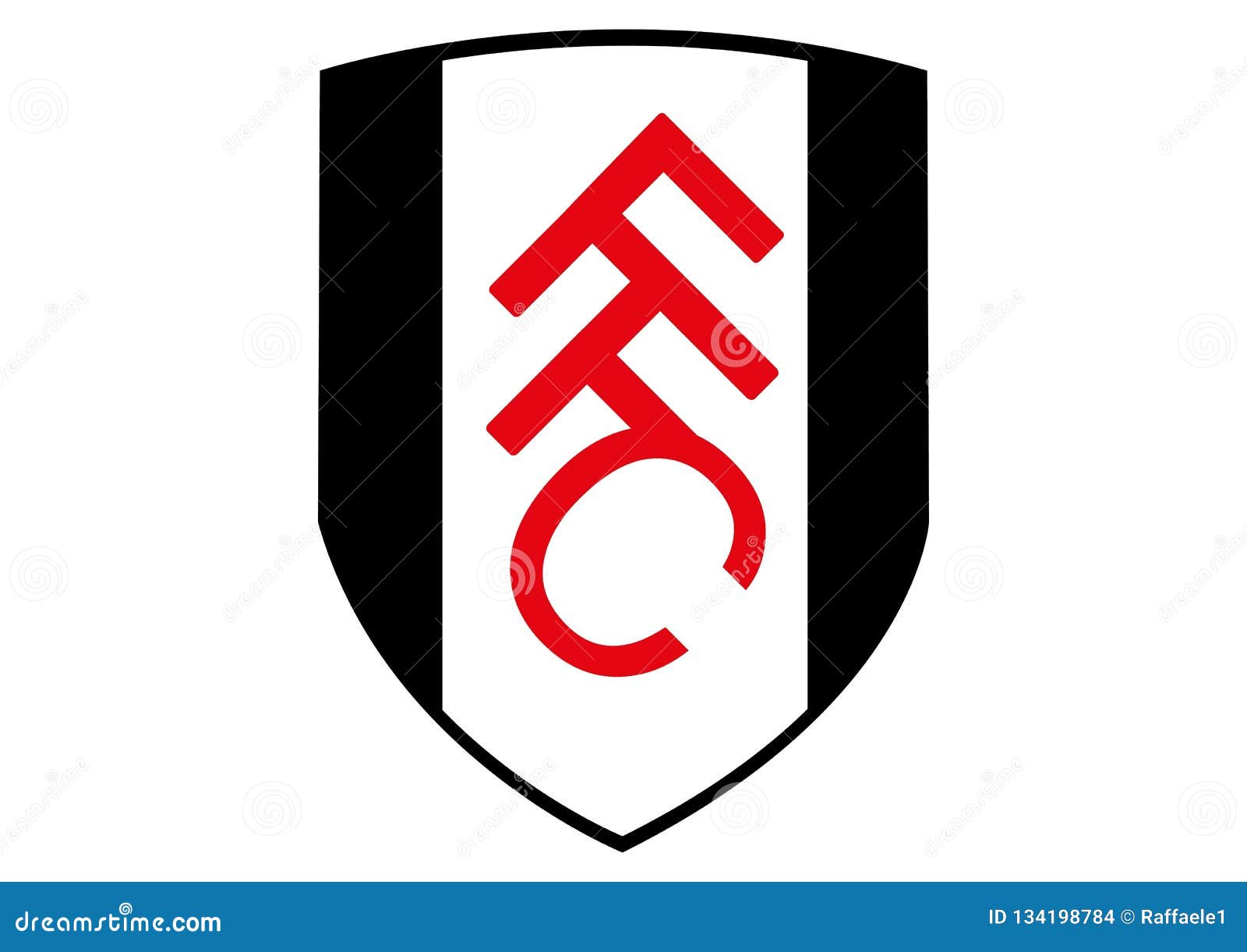 Logotipo de Fulham FC imagen de archivo editorial. Ilustración de ...