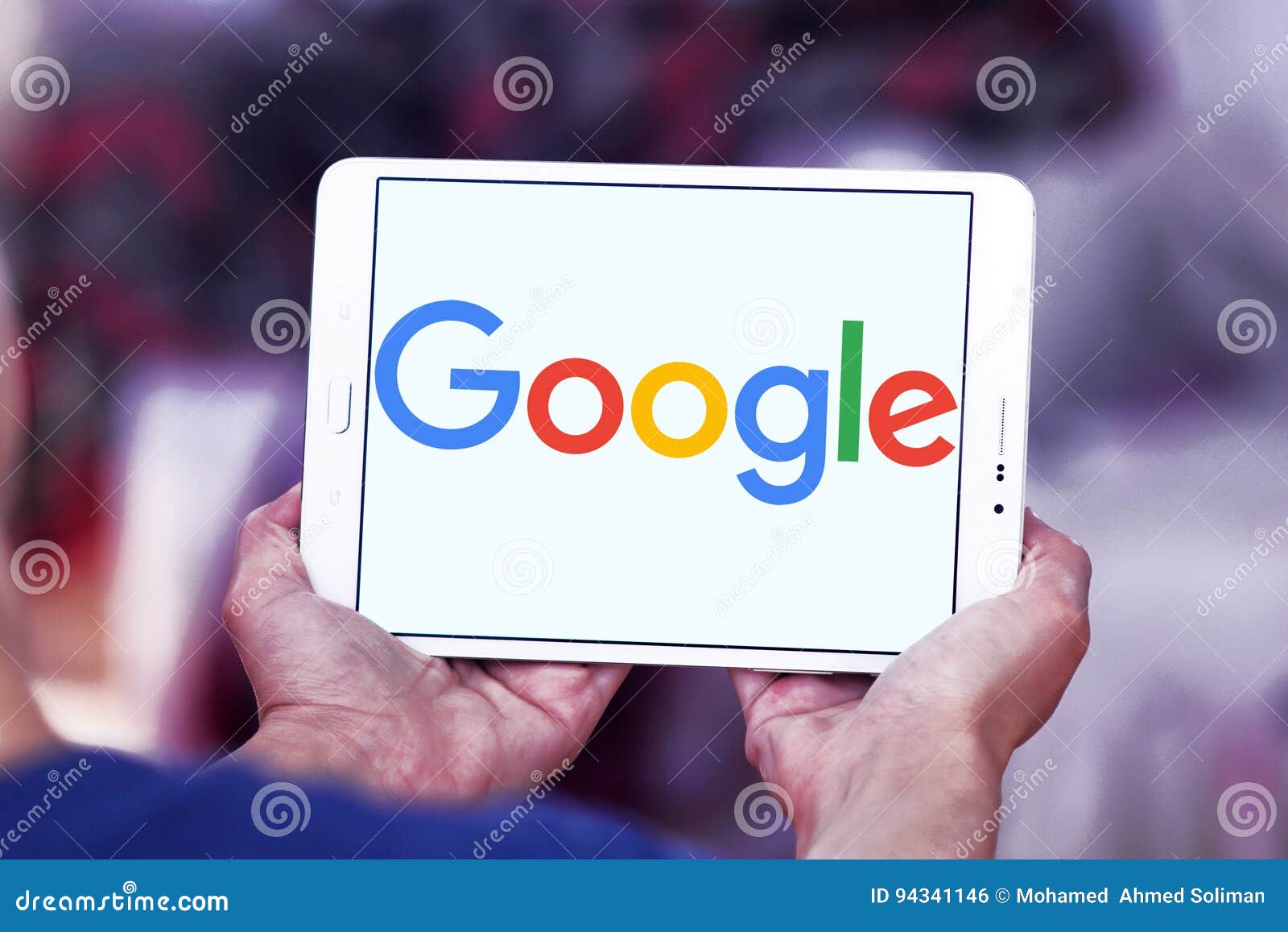 Logotipo de Google foto editorial. Imagen de insignia - 94341146