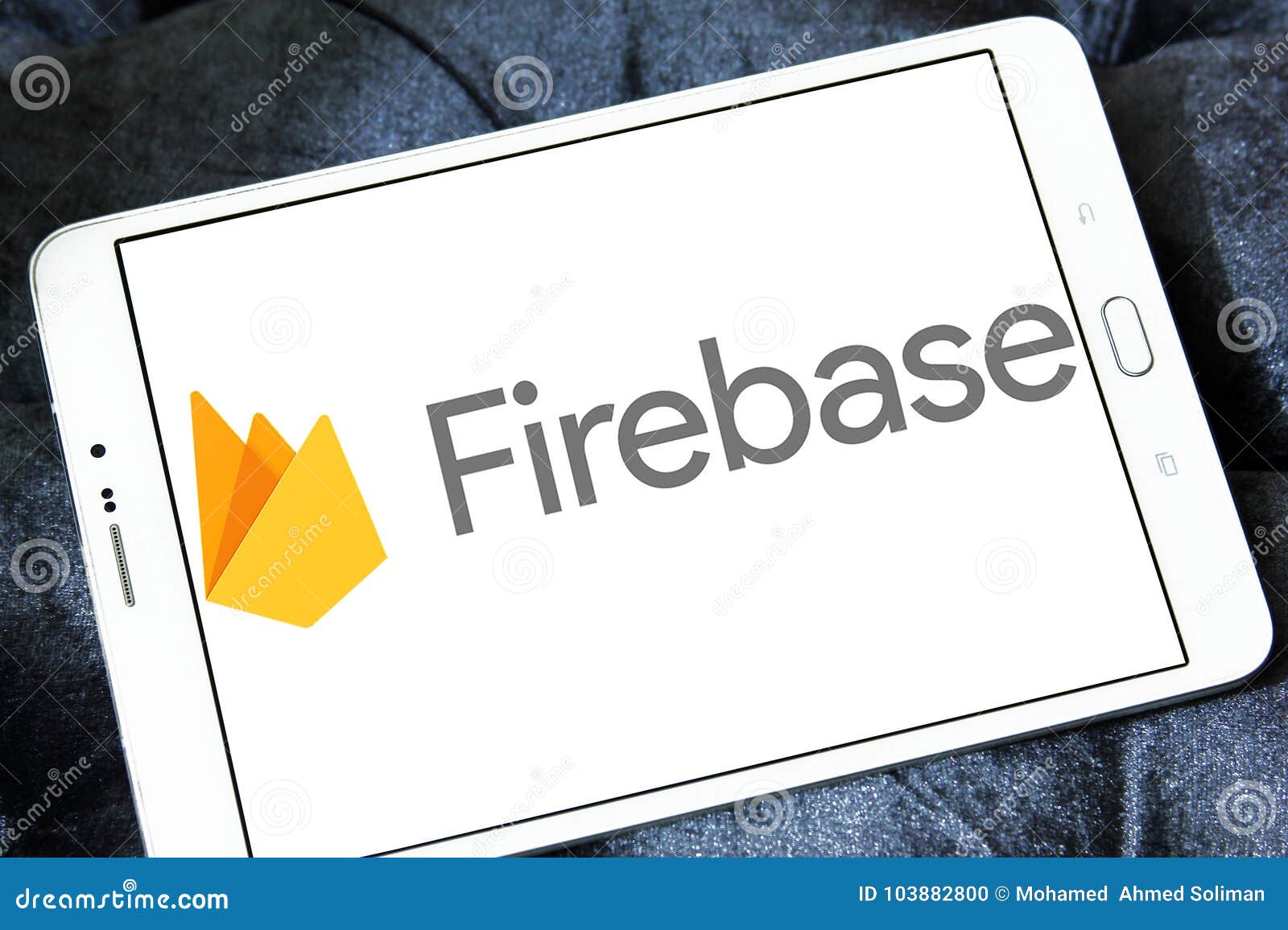 Logotipo De Google Do Firebase Imagem Editorial - Imagem de ...