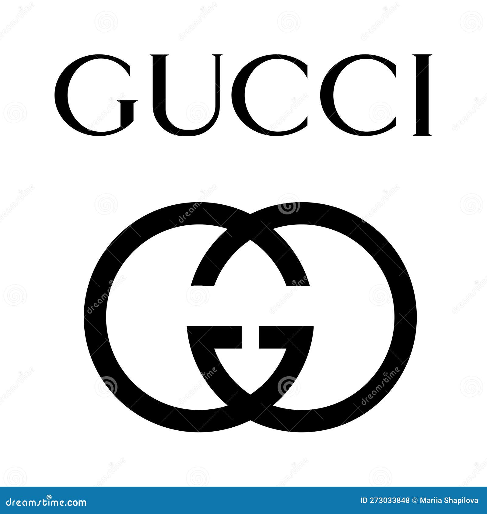 Logotipo de gucci foto de archivo editorial. Ilustración de encanto ...