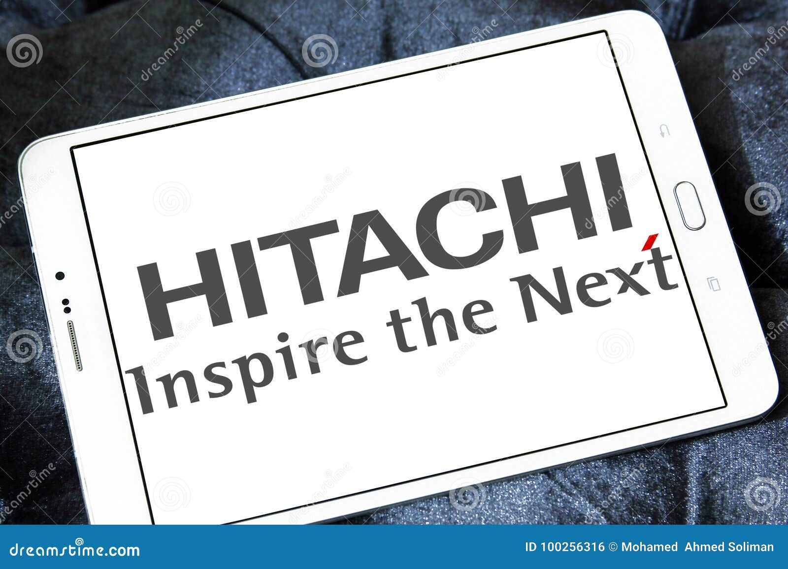 Logotipo de Hitachi foto editorial. Imagen de teléfono - 100256316