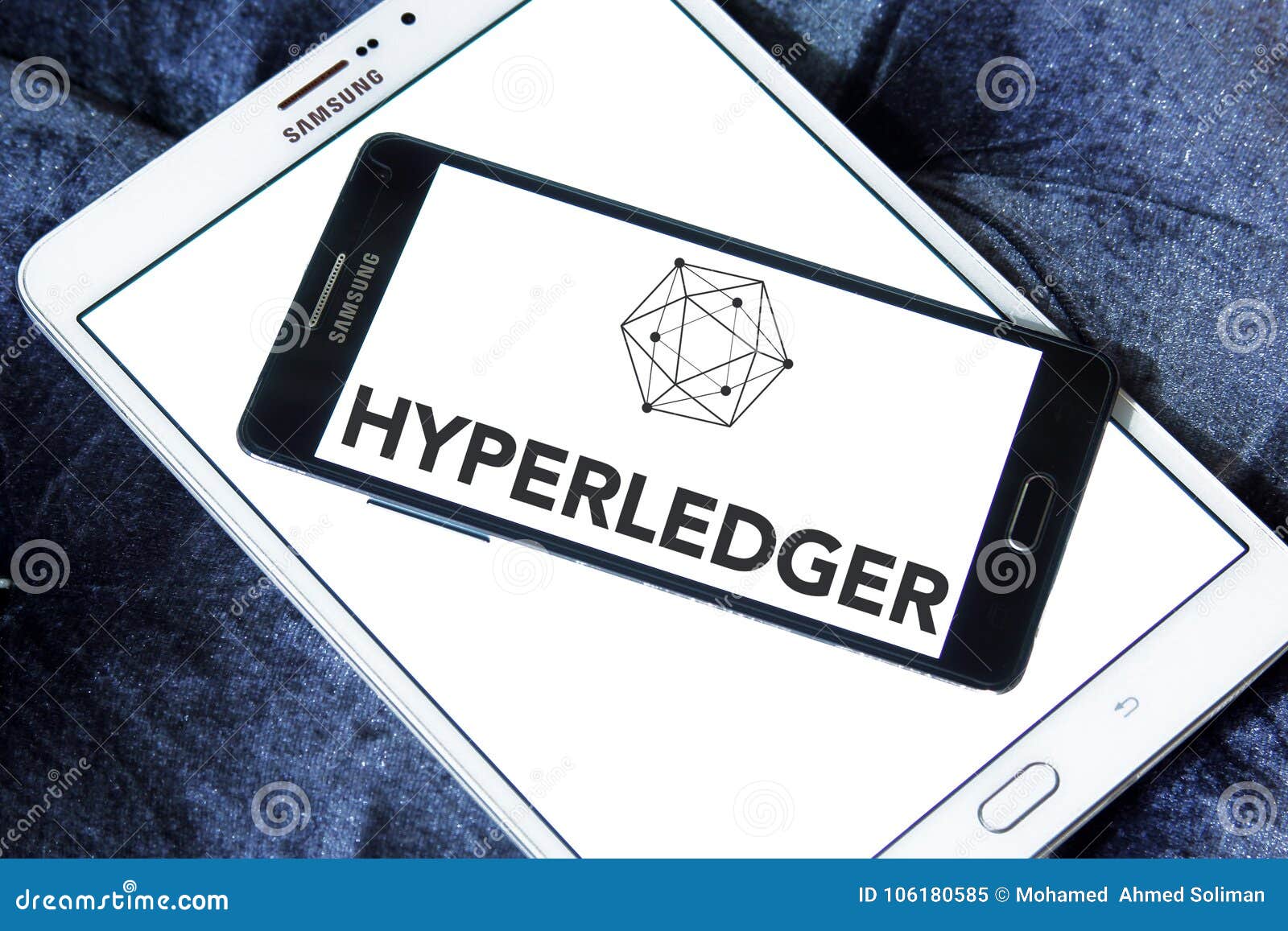 Logotipo de Hyperledger imagen editorial. Imagen de software - 106180585
