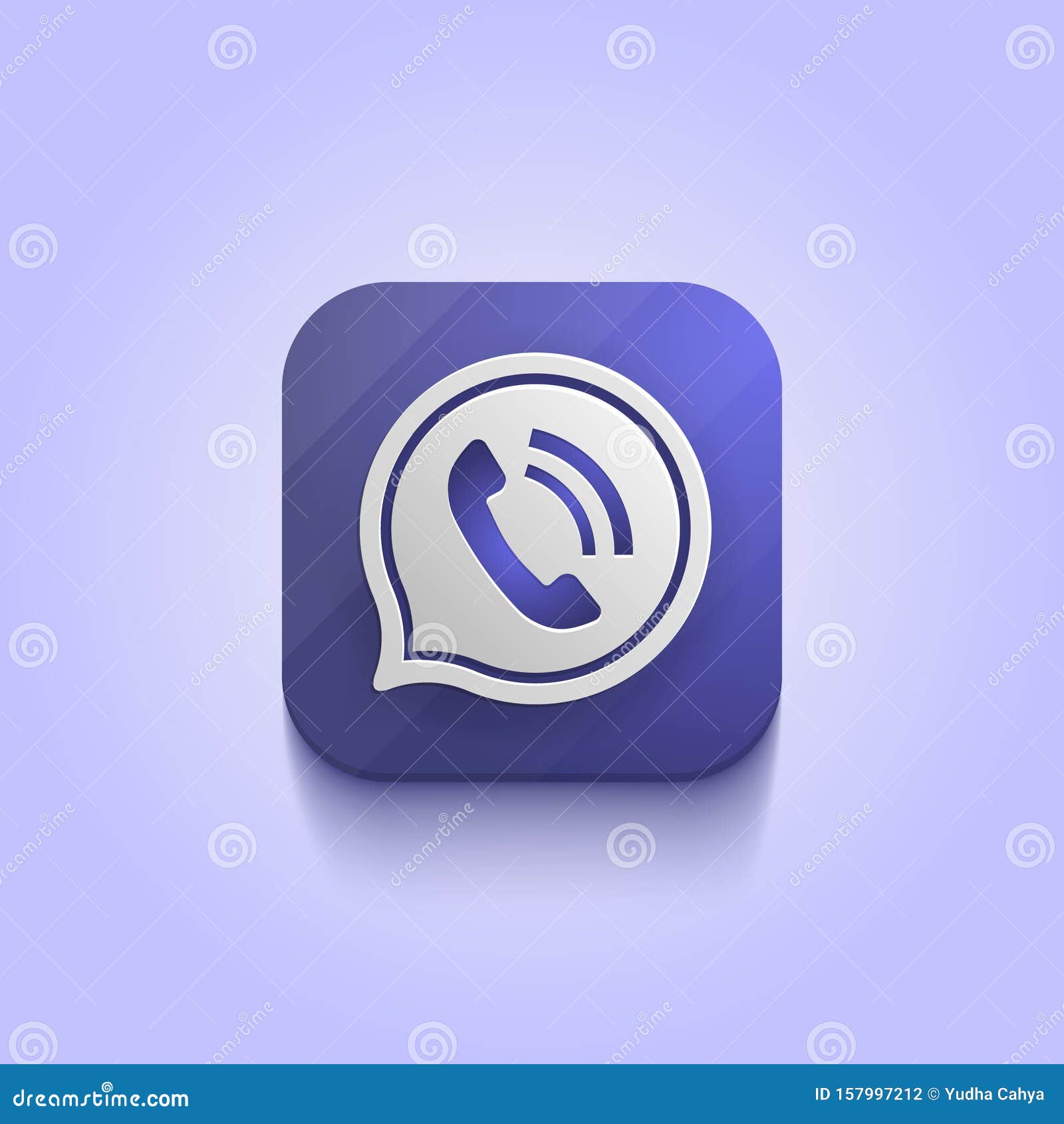 Logotipo De Icono De Llamada Stock de ilustración - Ilustración de ...