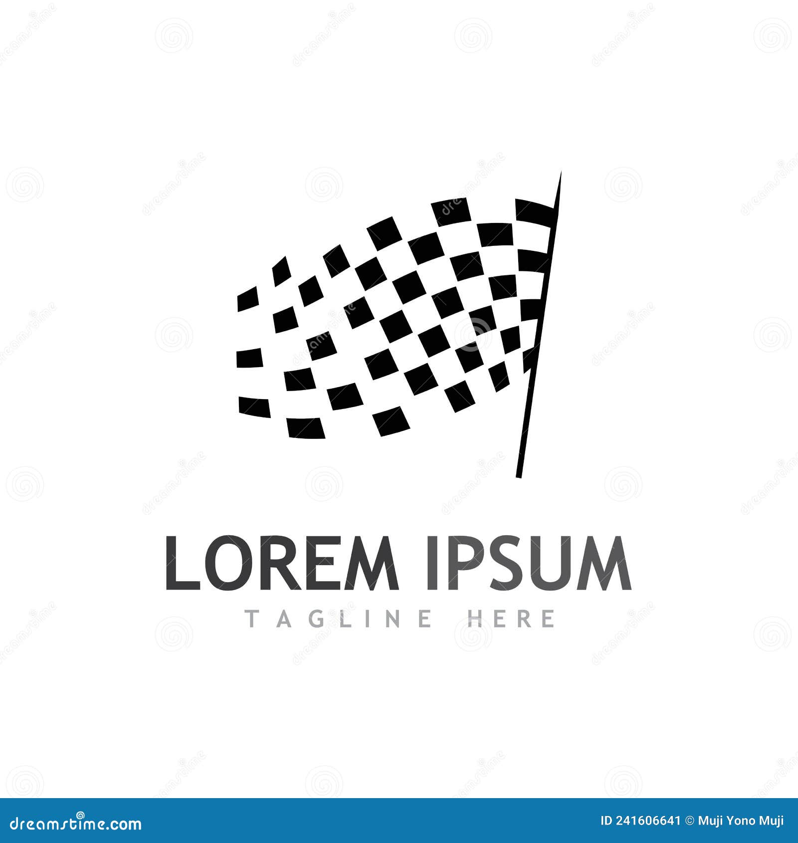 Logotipo De Icono De Marca De Raza Ilustración del Vector - Ilustración ...