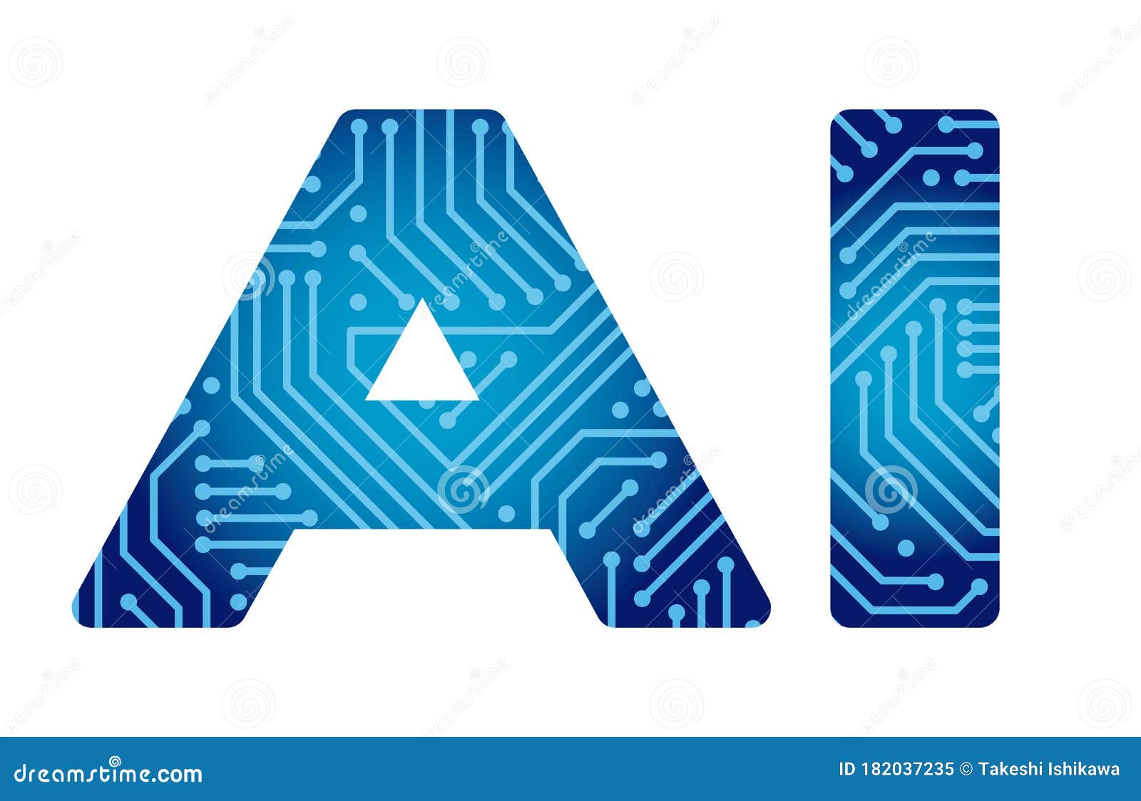 Logotipo De Inteligencia Artificial Vectorial Aislado En Fondo Blanco ... Logotipo De Inteligencia Artificial Vectorial Aislado En Fondo Blanco ...