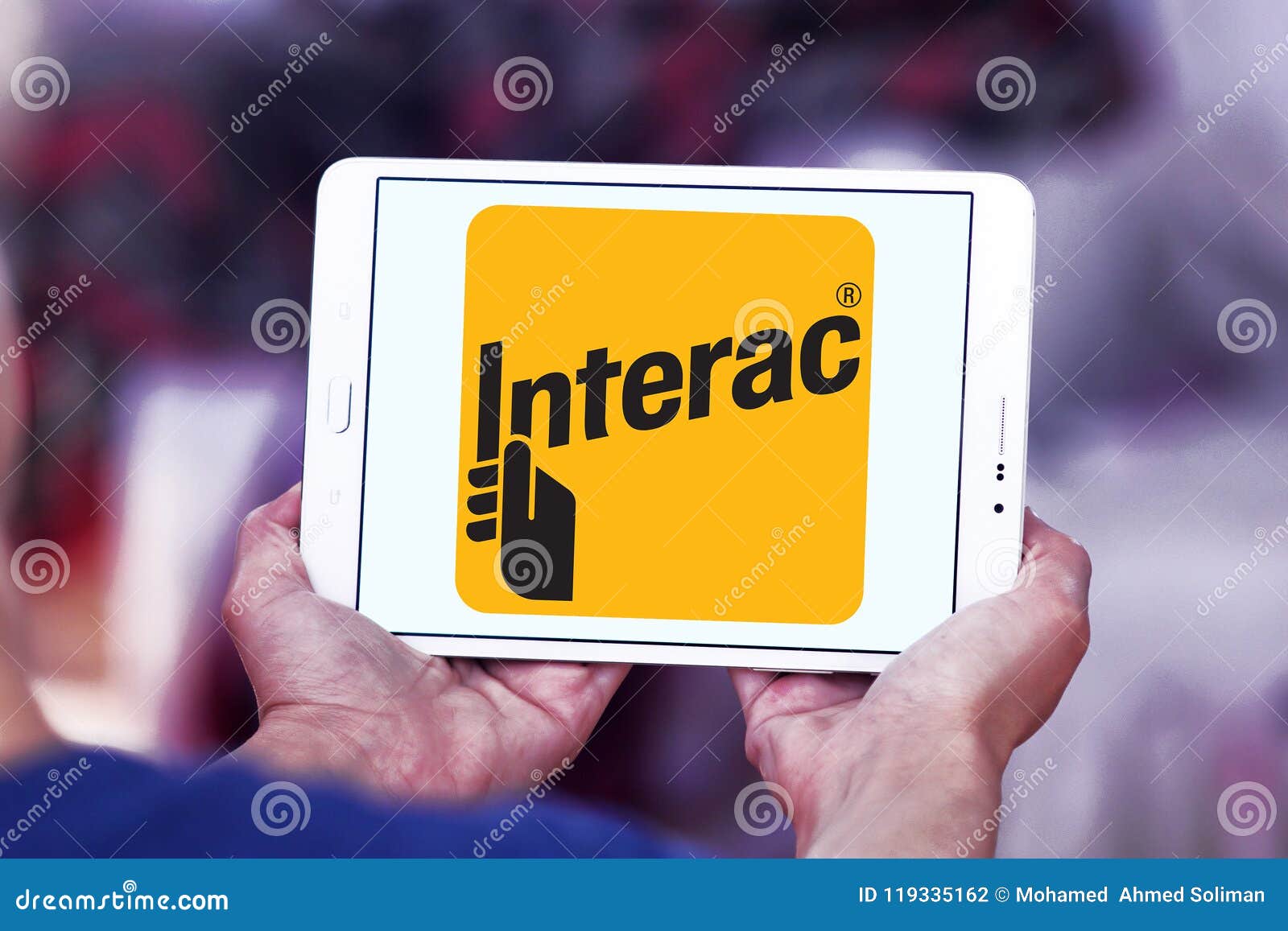 Logotipo De Interac Corporation Fotografía editorial - Imagen de ...