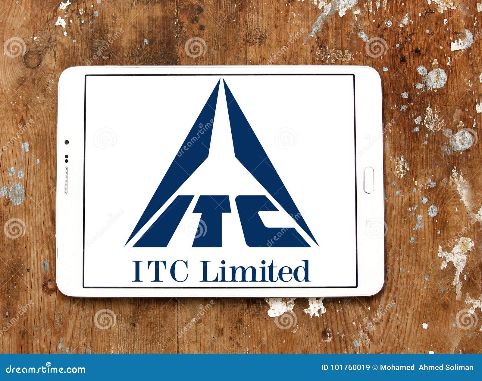 Logotipo De ITC Company Limited Imagen de archivo editorial - Imagen de ...